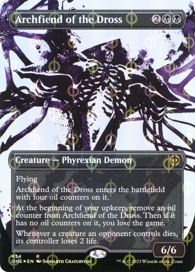 Archfiend of the Dross | Phyrexia: All Will Be One #434 [foil ...