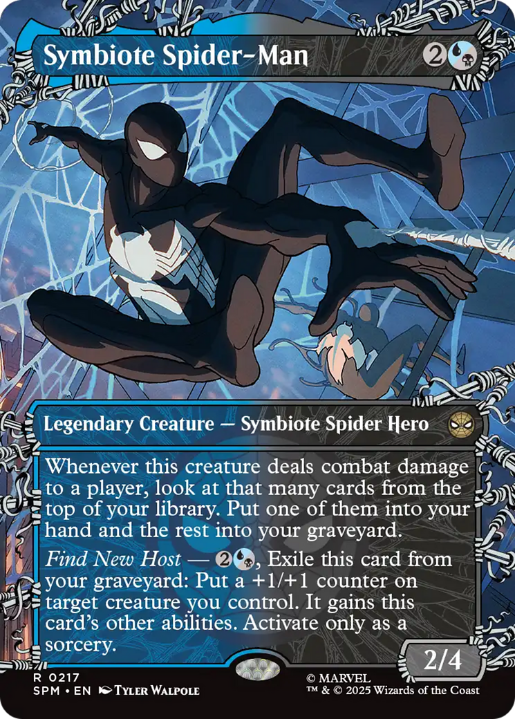 Symbiote Spider-Man | Marvel's Spider-Man #217 [foil] – Unplugged Games