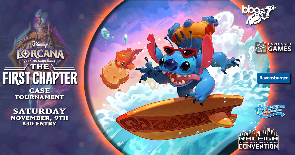 Lorcana The First Chapter Case Tournament – Unplugged Games