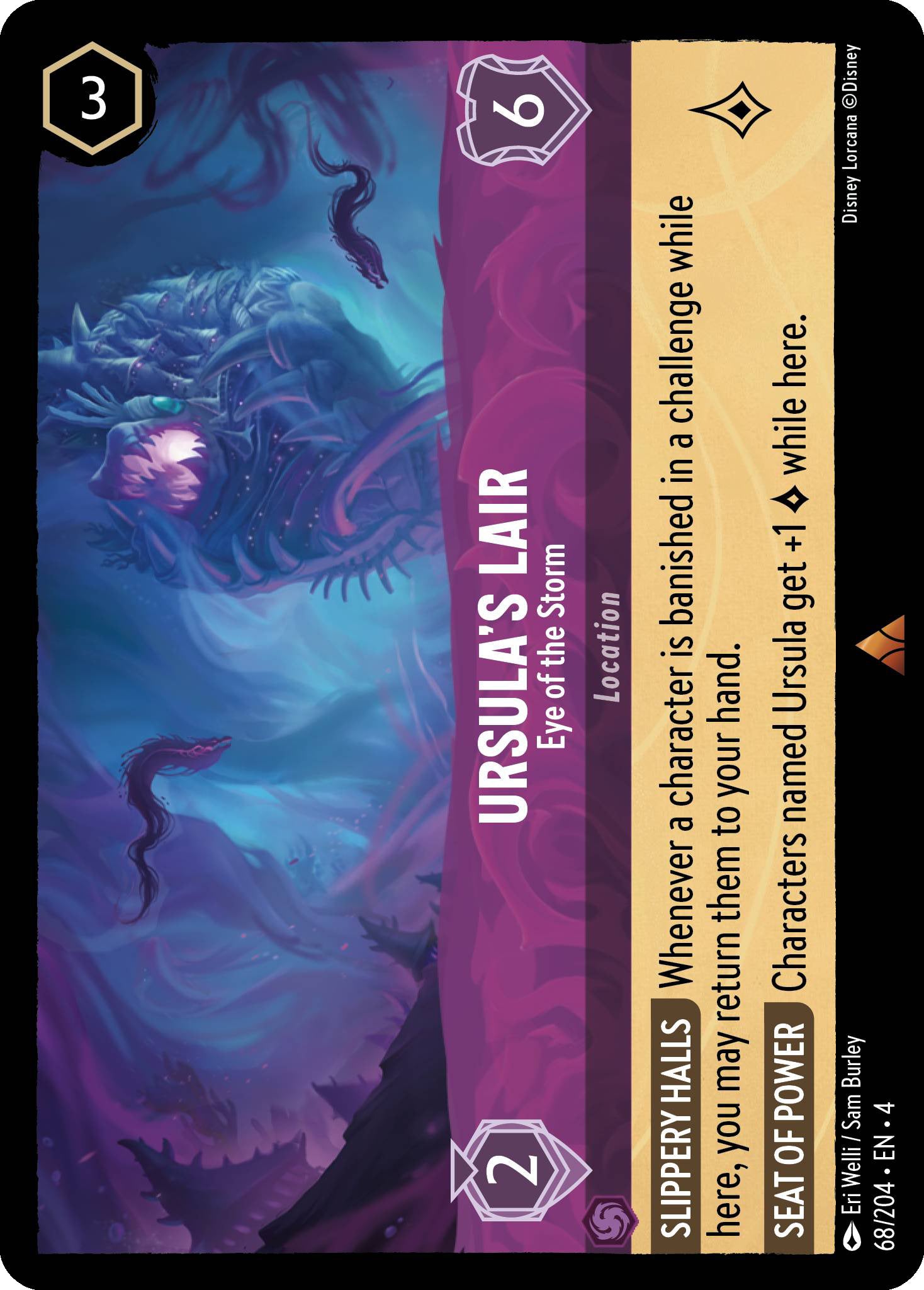 Ursula's Lair - Eye of the Storm | Ursula's Return #68 [foil ...